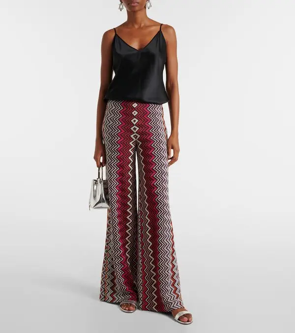 Missoni Wide-leg Pants - Multicoloured