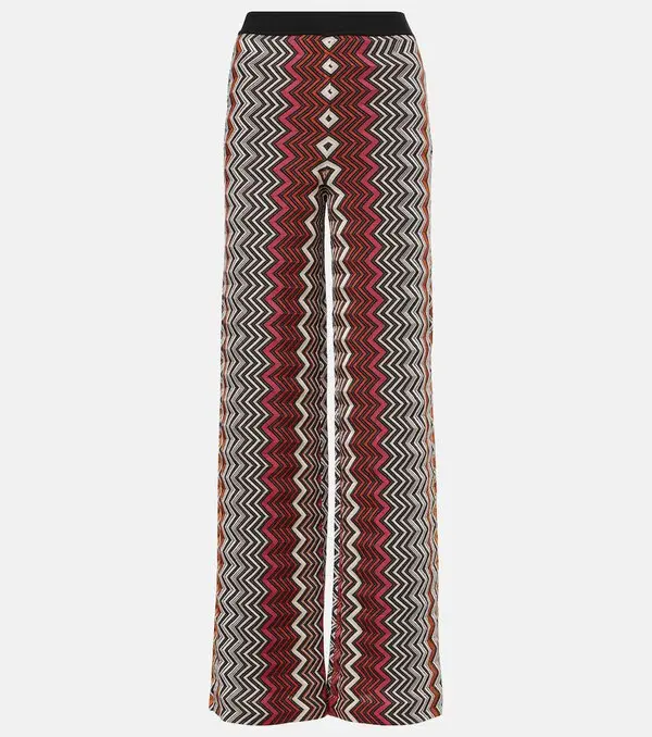 Missoni Wide-leg Pants - Multicoloured