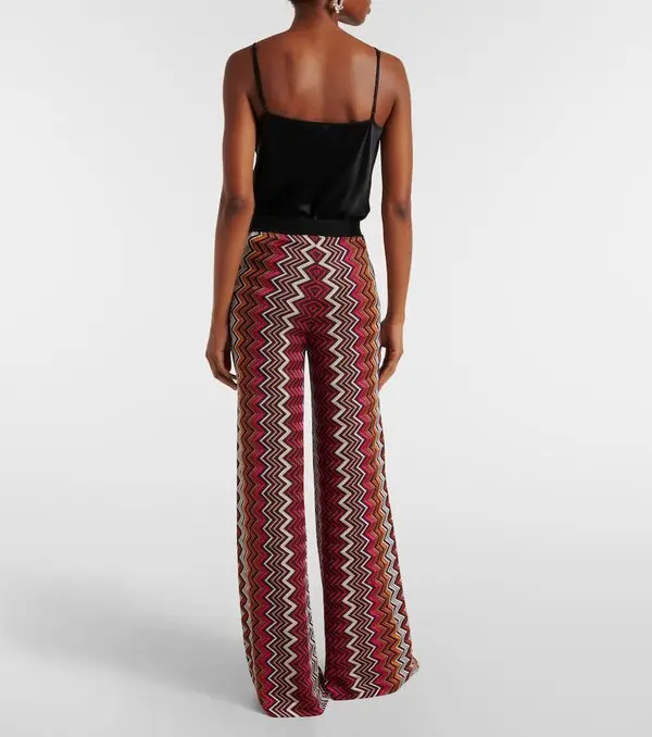 Missoni Wide-leg Pants - Multicoloured