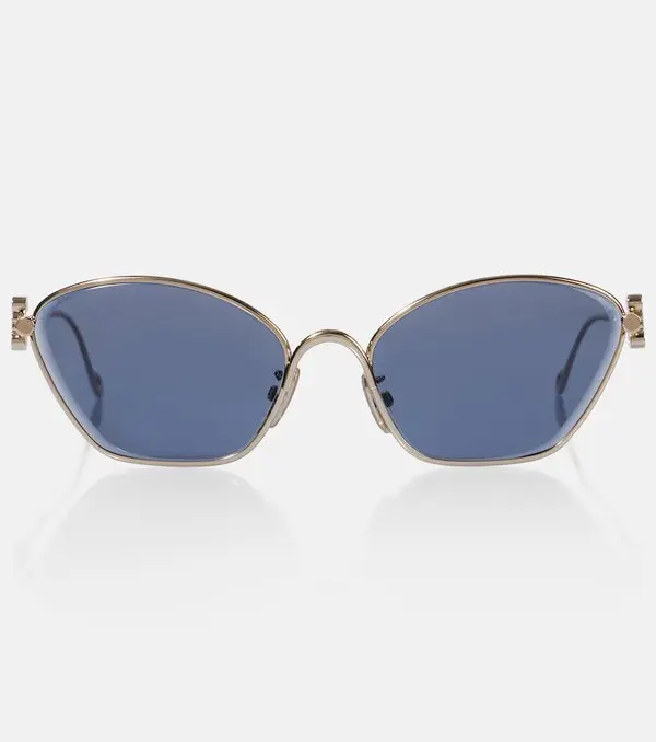 Loewe Anagram Cat-eye Sunglasses - Gold