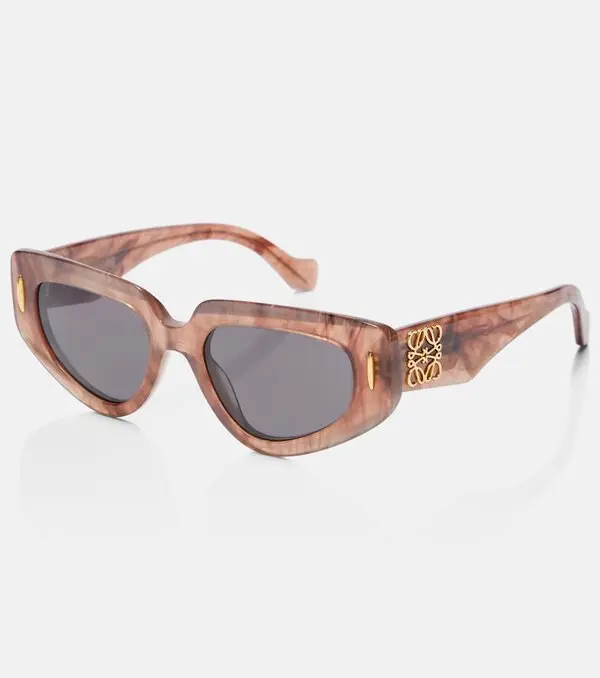 Loewe Anagram Cat-eye Sunglasses - Pink