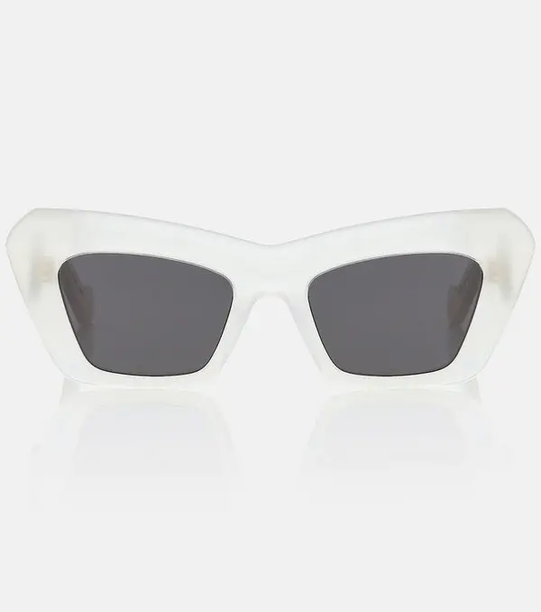 Loewe Anagram Cat-eye Sunglasses - White