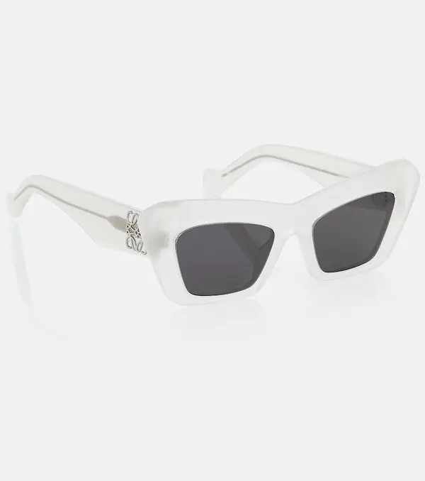 Loewe Anagram Cat-eye Sunglasses - White