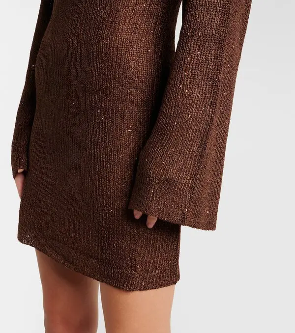 BANANHOT Candy Sequin Mini Dress