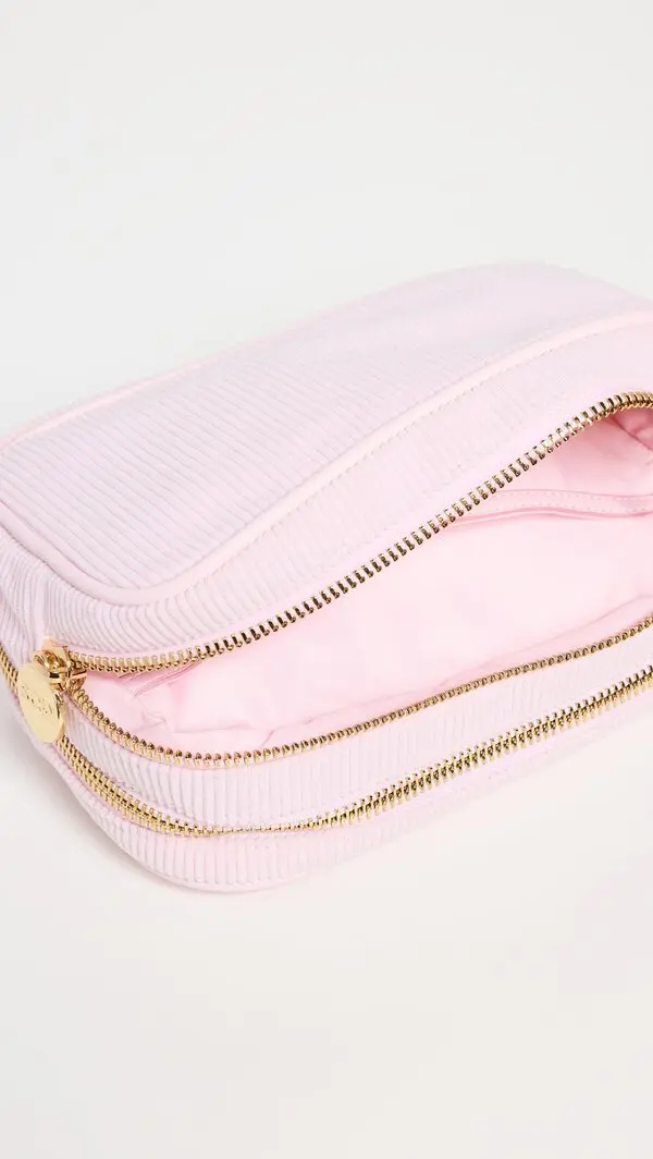 Stoney Clover Lane Corduroy Double Zip Pouch