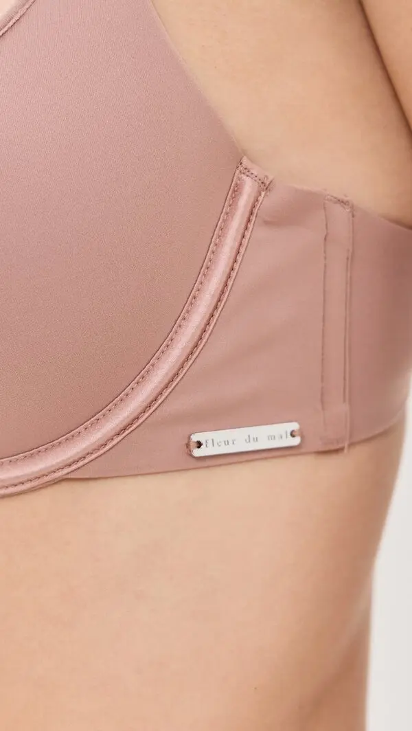 FLEUR DU MAL Le Stretch Micro U-plunge Bra - Tan