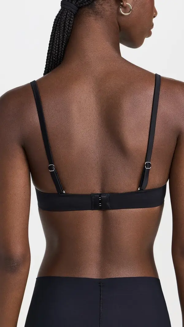 FLEUR DU MAL Le Stretch Micro U-plunge Bra - Black