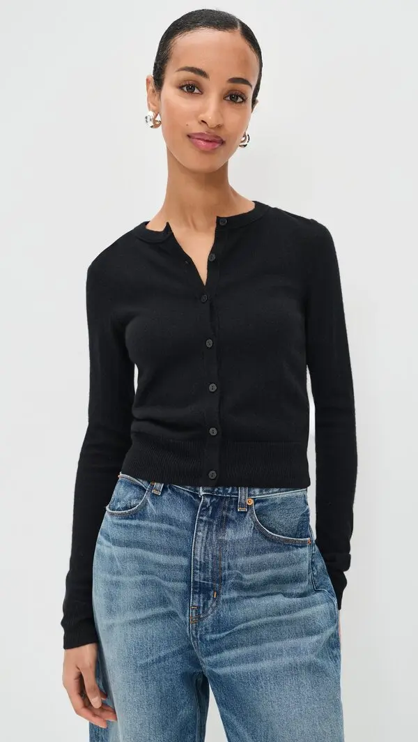 Joe's Jeans The Dani Cashmere Cardigan - Black