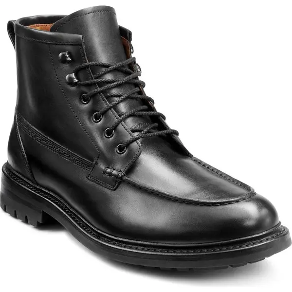 G.H. Bass & Co. Leather Boots 10.5 M Amazon.com: Bass Mens Vermont WX Rugged Outdoor Boot, Black  main image 3