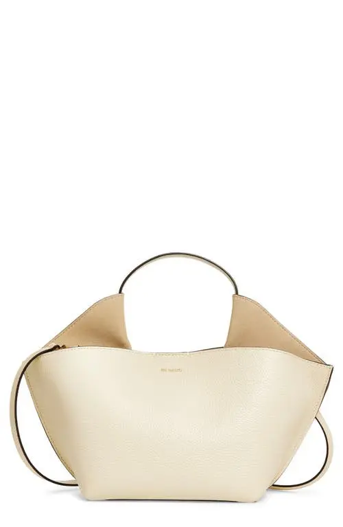 REE PROJECTS Mini Ann Leather Tote - Beige