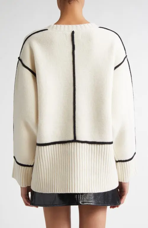 STAND STUDIO Bella Oversized Wool Sweater