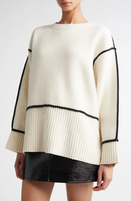 STAND STUDIO Bella Oversized Wool Sweater