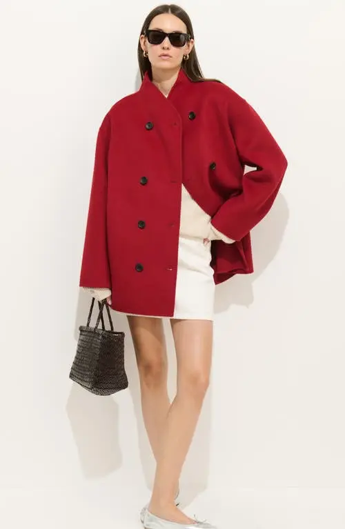 ALEX MILL Sophia Wool Blend Coat
