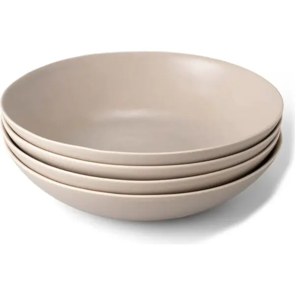 FABLE The Pasta Set Of 4 Bowls - Desert Taupe