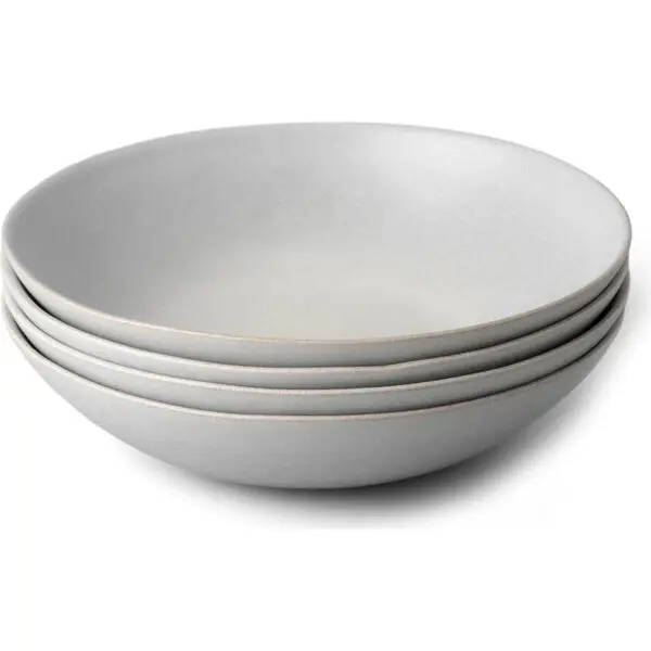 FABLE The Pasta Set Of 4 Bowls - Stone Blue