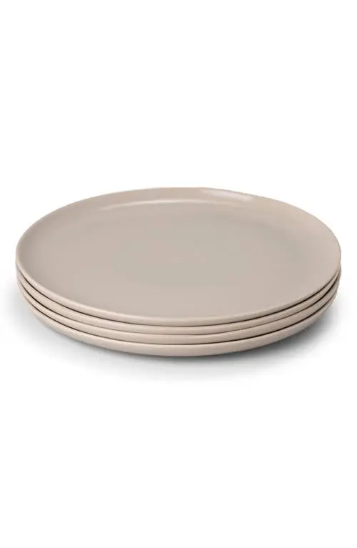 FABLE The Dinner Set Of 4 Plates - Desert Taupe