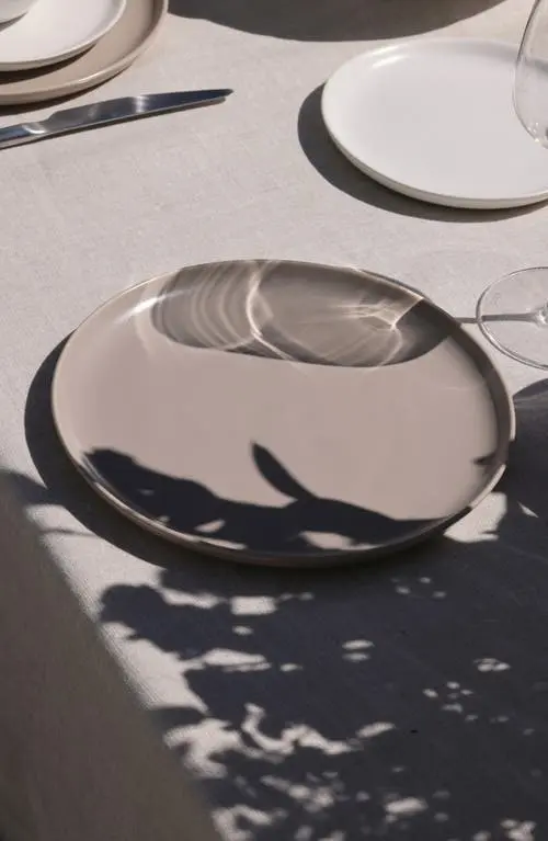FABLE The Dinner Set Of 4 Plates - Desert Taupe