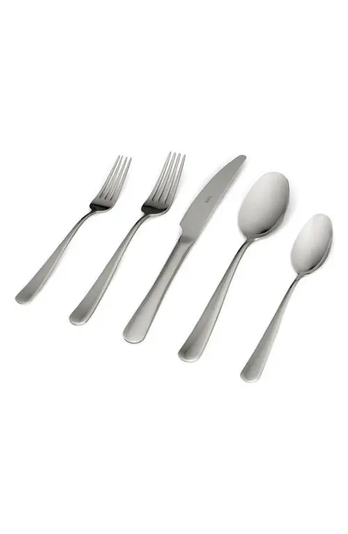 FABLE Stainless Steel 20-piece Flatware Place Setting - Polished Silver