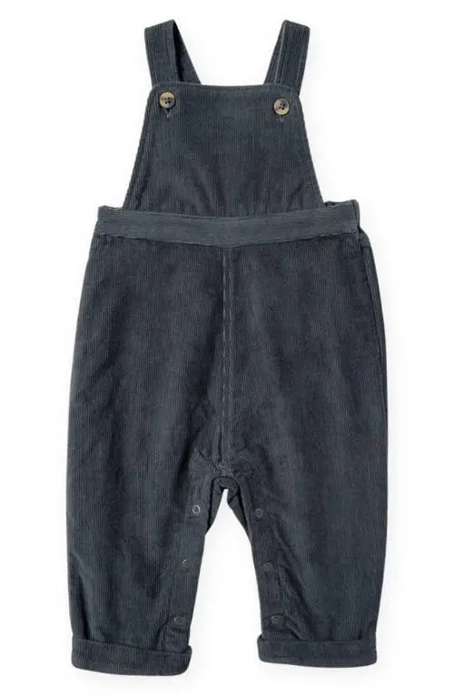 PEHR Organic Cotton Corduroy Overalls - Ink Blue