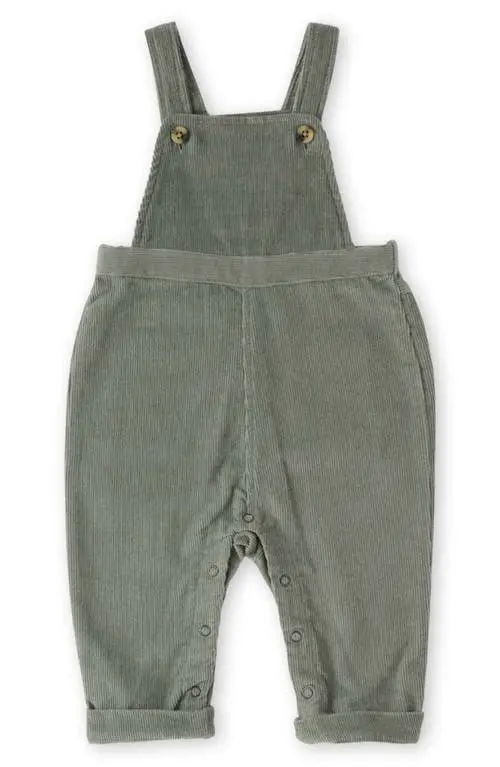 PEHR Organic Cotton Corduroy Overalls - Sage