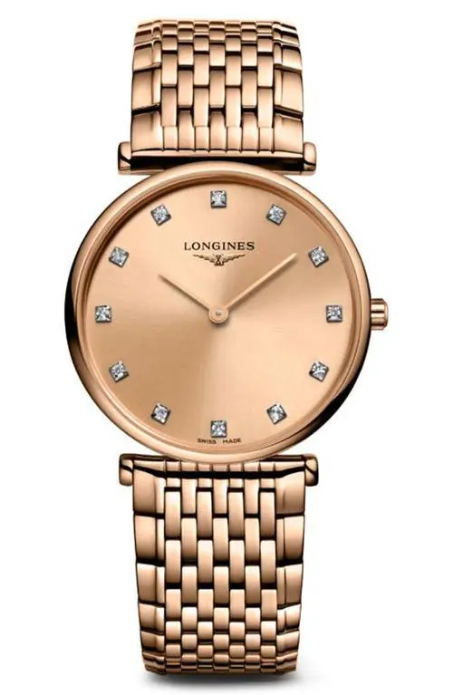 LONGINES La Grande Classique Bracelet Watch - Pink