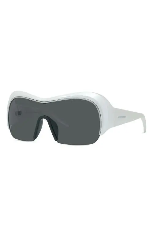 Givenchy Geometric Shield Sunglasses - White/smoke