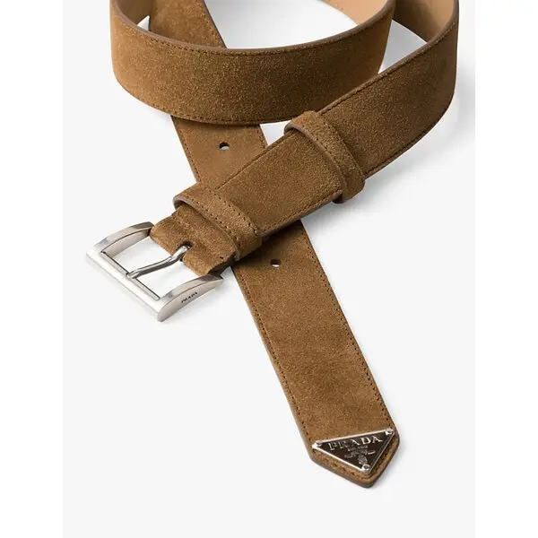 Prada Adjustable Suede Belt