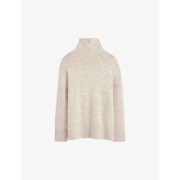 JOSEPH High-neck Relaxed-fit Knitted Jumper