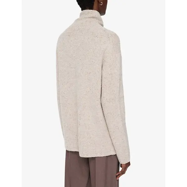 JOSEPH High-neck Relaxed-fit Knitted Jumper