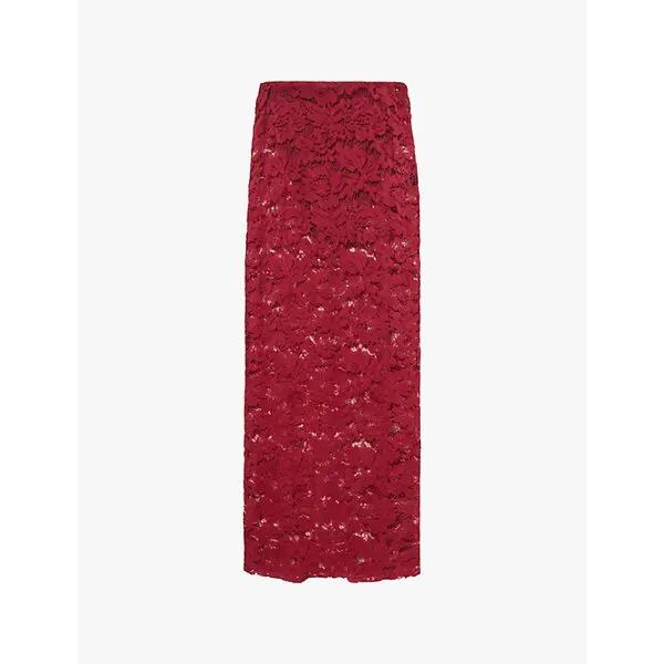4TH & RECKLESS Emelda Stretch-lace Maxi Skirt