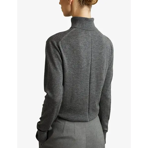 REISS Macy Wool Turtleneck Jumper