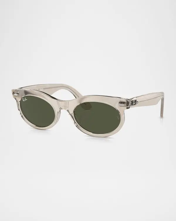 Ray-ban Wayfarer Oval Sunglasses - Green