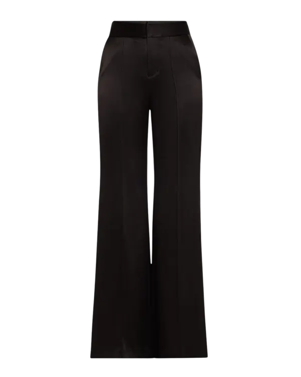 Alice + Olivia Dylan Wide-leg Pants - Black