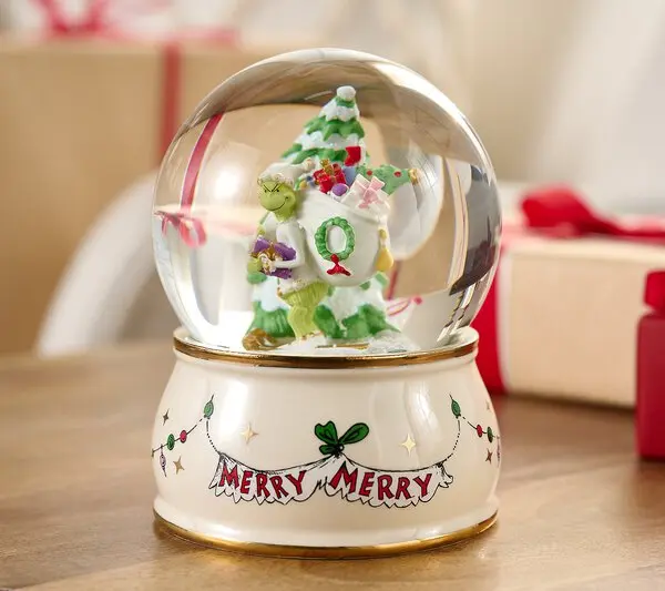 LENOX 5.5' Licensed Holiday Character Snow Globe