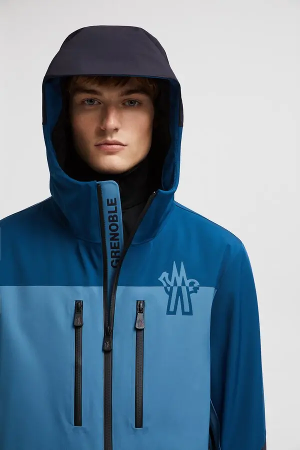 Moncler Murat Down Ski Jacket - Blue | Editorialist