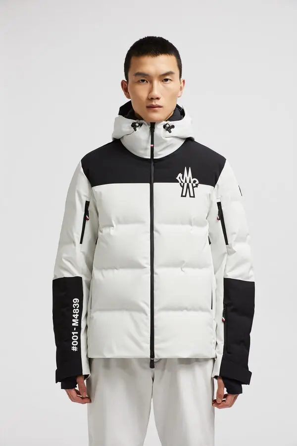 Moncler Curtis Down Ski Jacket - Multicolor | Editorialist