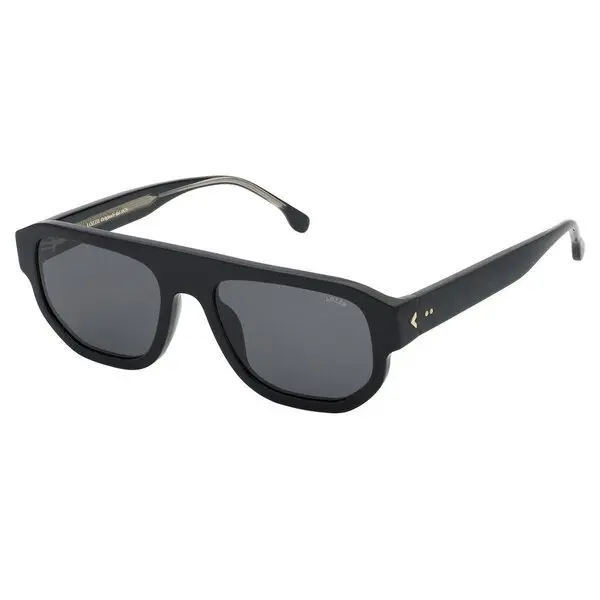 LOZZA Acetate Pilot Sunglasses - Black