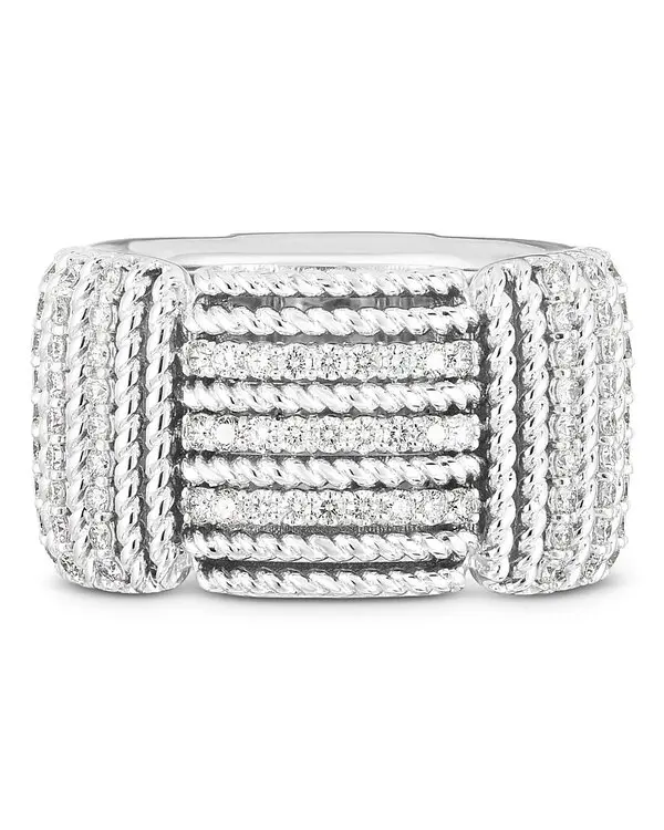 Roberto Coin 18k Gold Opera Diamond Ring - White