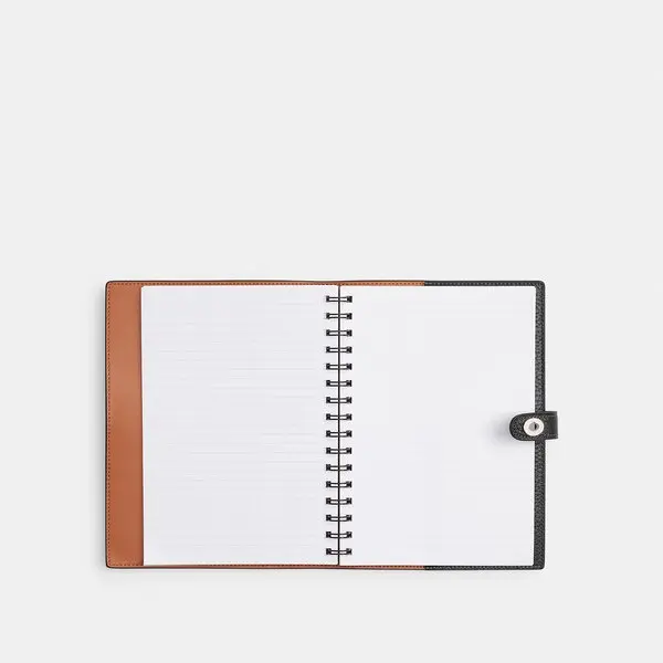 COACH Disney X Notebook In Regenerative Leather With Mickey Mouse