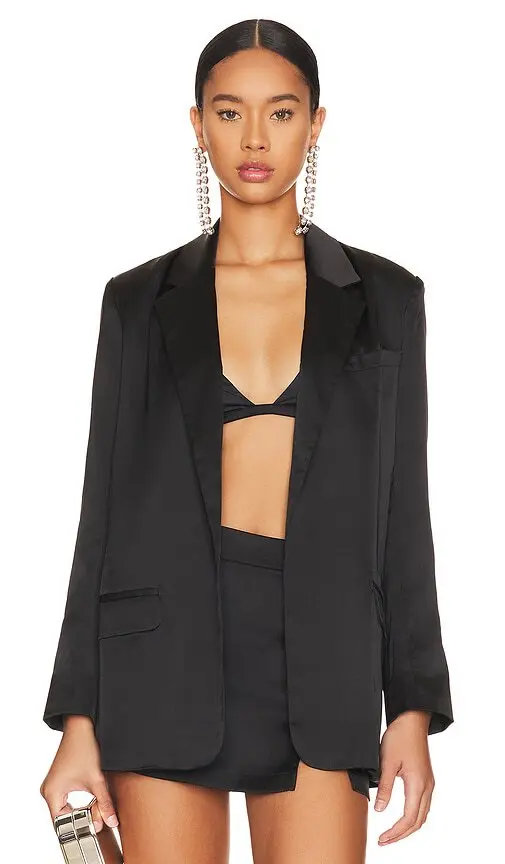 Steve Madden Smooth Talk Blazer - Black