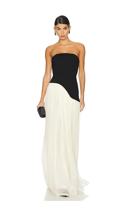LOVERS AND FRIENDS Alice Strapless Gown - Cream