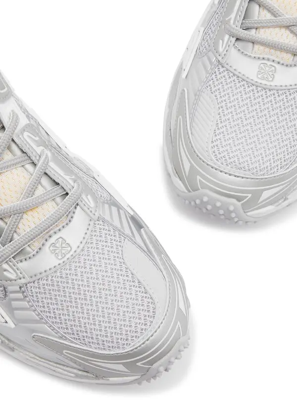 Off-White Panelled Mesh Lace-up Sneakers