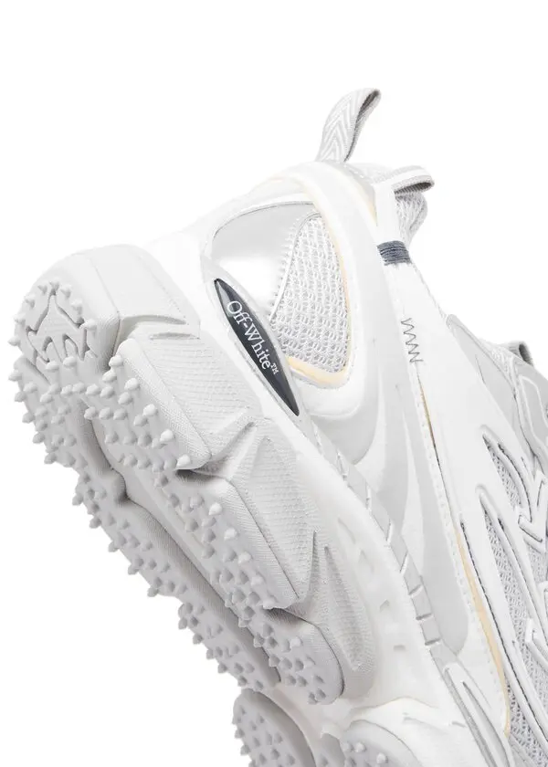 Off-White Panelled Mesh Lace-up Sneakers