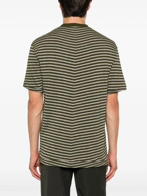 Giorgio Armani Flocked-logo T-shirt
