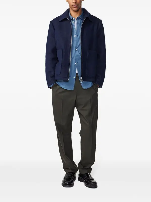 Nn07 Gael Jacket - Blue