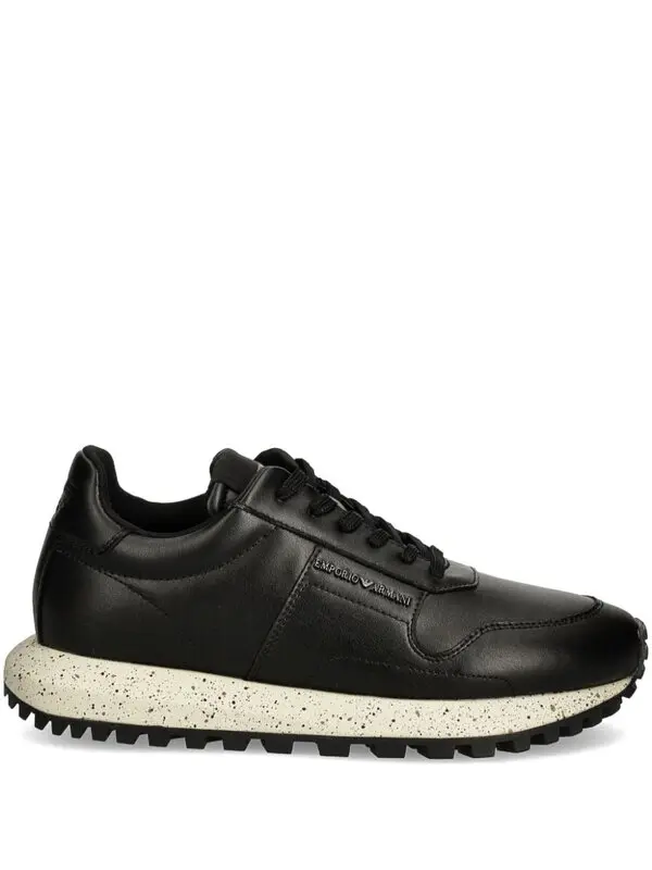 Emporio Armani Leather Sneakers