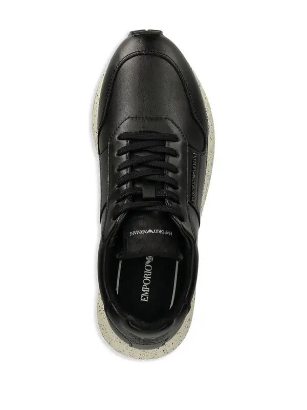Emporio Armani Leather Sneakers