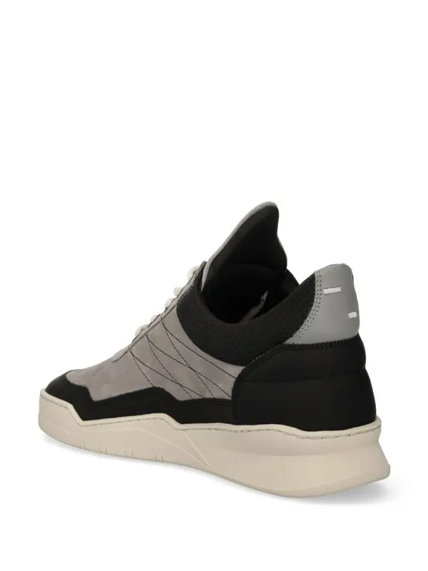 Filling Pieces Logo-embroidered Sneakers - Grey