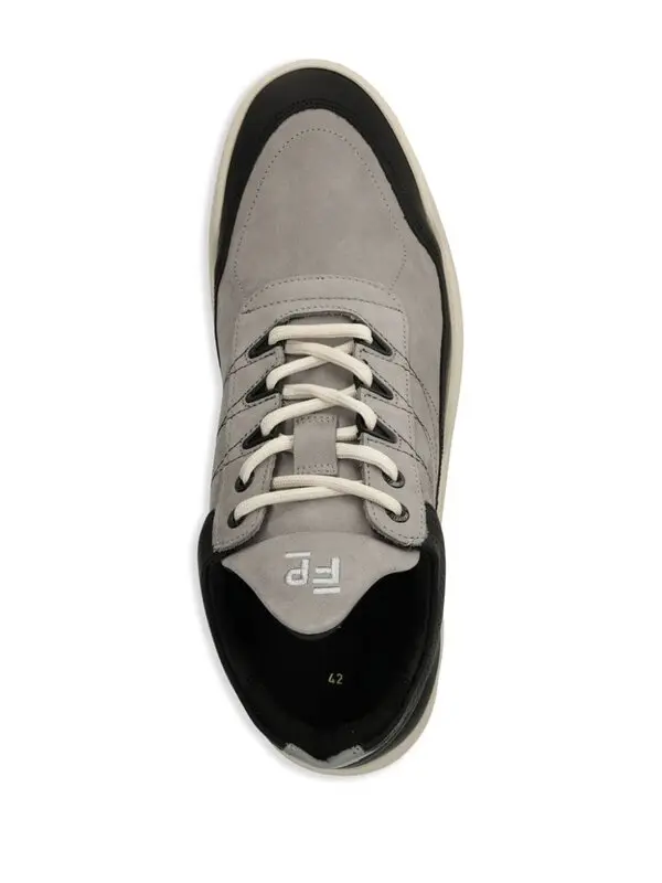 Filling Pieces Logo-embroidered Sneakers - Grey