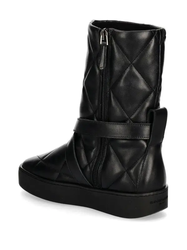 Emporio Armani Quilted Snow Boots
